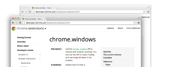chrome.windows - Chrome Developers